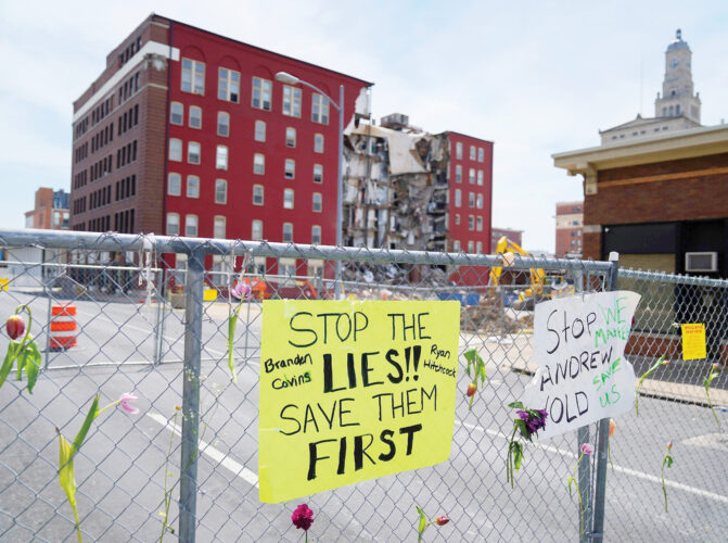 Danger was foretold in Iowa building collapse | News, Sports, Jobs ...